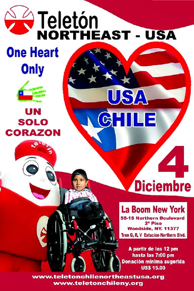 Teletón por familias chilenas | Queens Latino