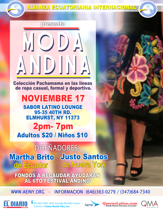 Desfile de moda andino Pachamama este domingo | Queens Latino