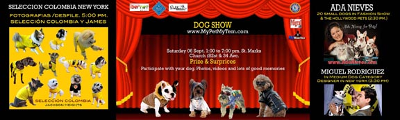Fashion Show de perros en Queens para toda la familia el sábado 6 de ...