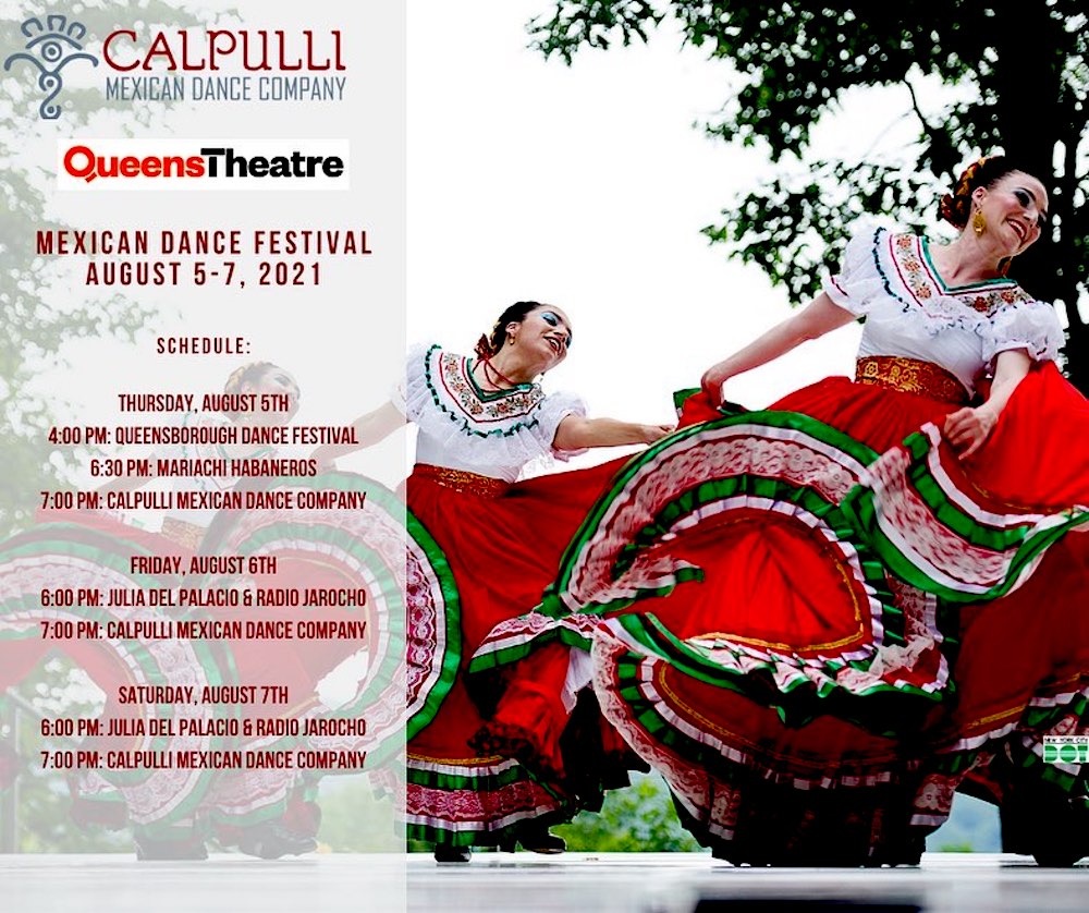 Calpulli Mexican Dance at Queens Theatre this weekend and more ...